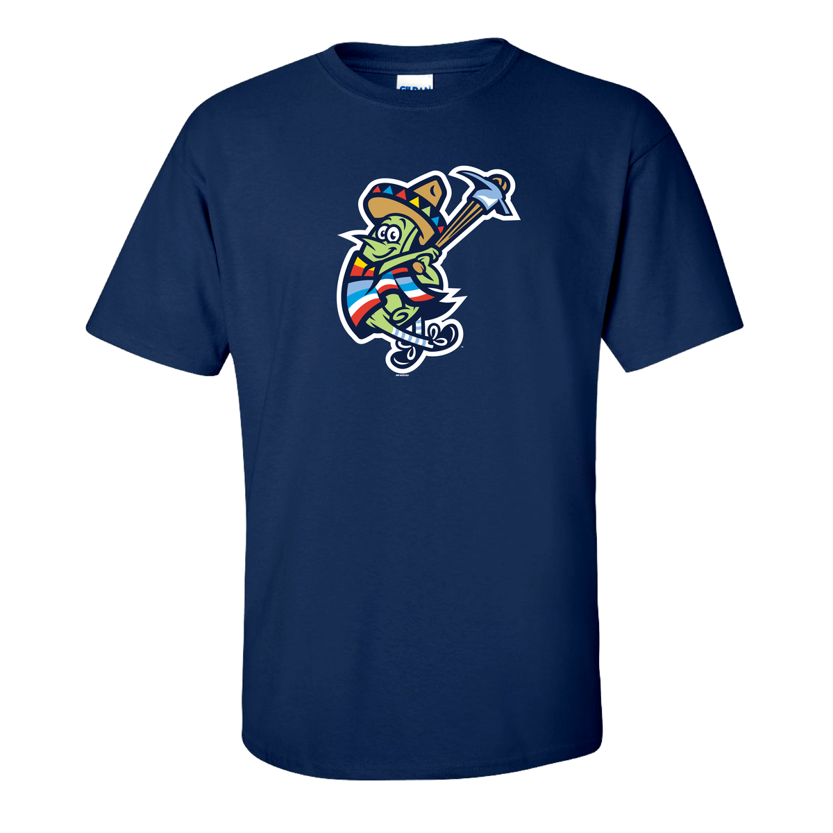 Adult Navy Senor Apio Tee – Wilmington Blue Rocks